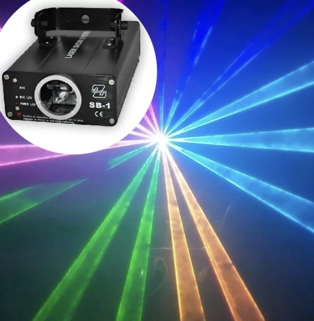 Multi-coloured Laser Light Hire | Sydney Party Lights Hire